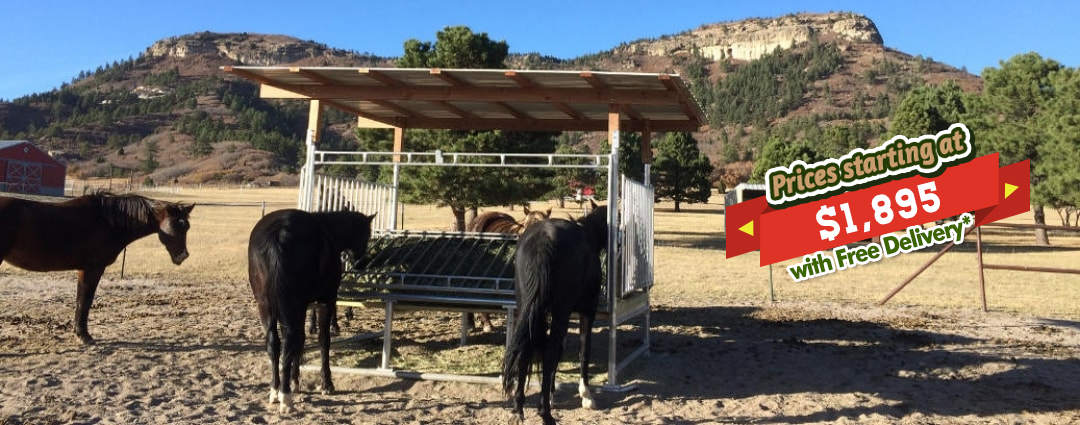 Hay Feeders, Horse Shelters & Shade Structures | Klene Pipe